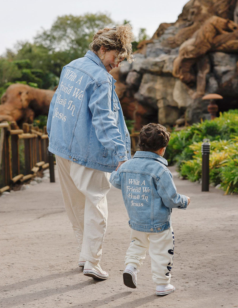 What a Friend in Jesus Kids Denim Jacket – Love Jesus